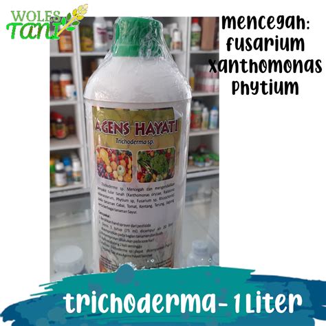Pupuk Trichoderma 1 Liter Seperti Anfush Tricog Lazada Indonesia