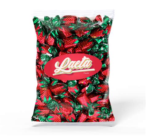 Arcor Strawberry Filled Bon Bons Hard Candy Bulk Candy