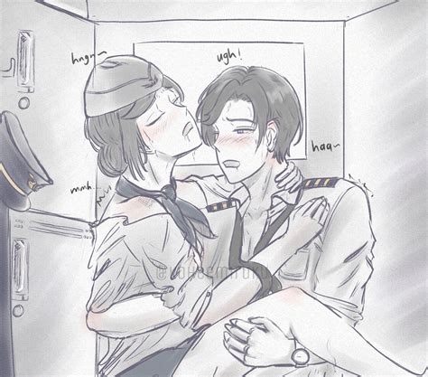 Rule 34 1boy 1girls Aircraft Alternate Costume Artem Wing Tears Of Themis Blush Flight