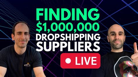 Episode Finding Dropshipping Suppliers Live Build