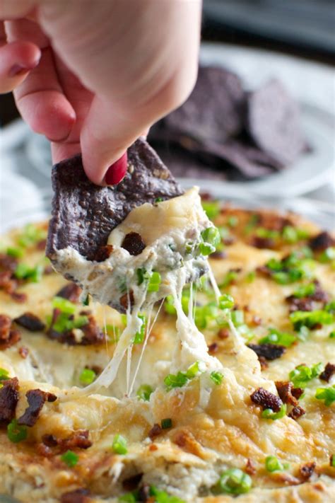 Garlic Bacon Cheese Dip Stuck On Sweet