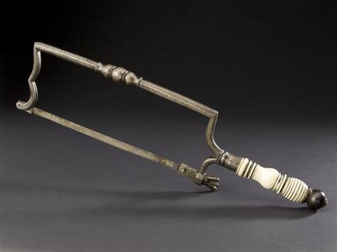 Amputation Saw With Ivory Handle Science Museum Group Collection