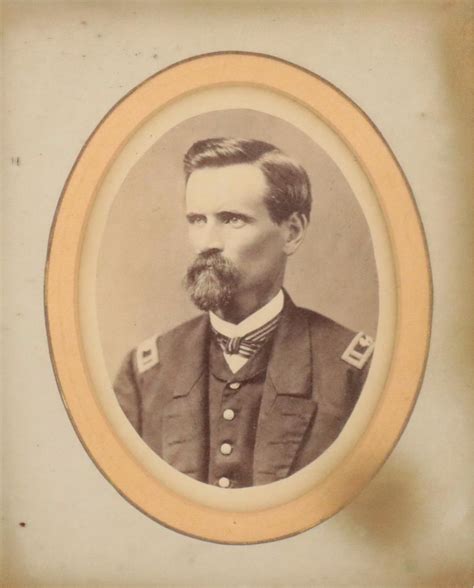 Albumen Portrait Photograph Of A Civil War Soldier Late 19th Century