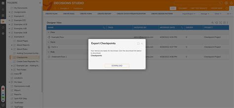 importing and exporting projects import and export