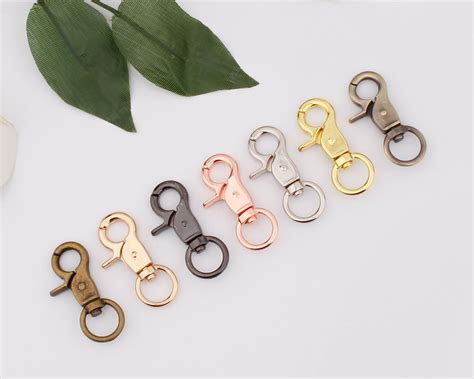 Description： Name：metal Swivel Hook Color： Light Gold，silver，gun Black
