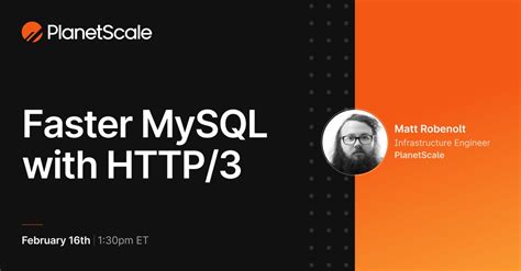 PlanetScale on LinkedIn: Faster MySQL with HTTP/3