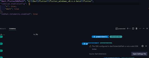 Dart FlutterSdkPath Is Not A Valid SDK Folder When Following Symlink