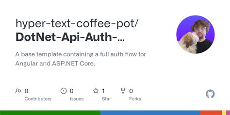 Github Hyper Text Coffee Pot Dotnet Api Auth Template A Base Template Containing A Full Auth