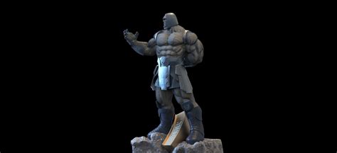 Darkseid Statue D Model D Printable CGTrader