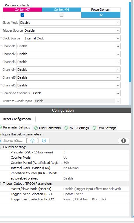 Solved Trying To Run The Adc With Dma On Stm32h755zi Q