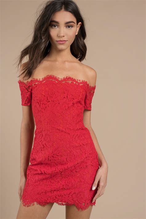 Red Bodycon Dress Cocktail Dress Stunning Red Dress 39 Tobi Us
