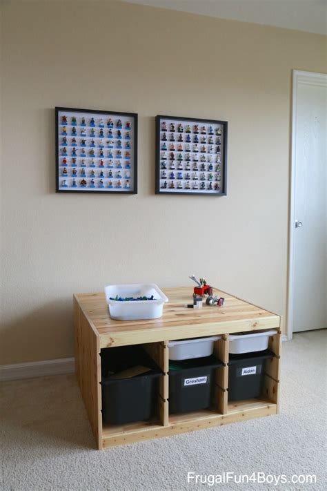 Ikea Frame Lego Minifigure Display And Storage