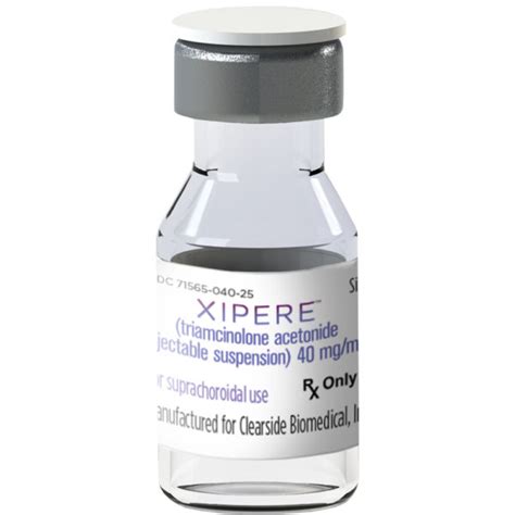 XIPERE Dosage & Rx Info | Uses, Side Effects