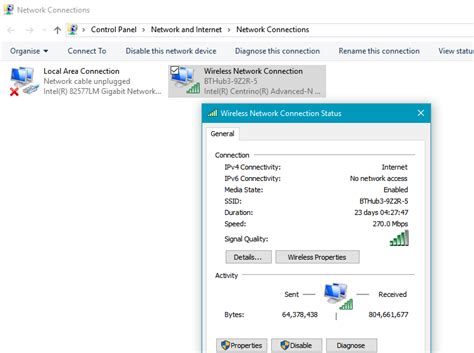 Windows 10 How To See Wireless Network Connection Status In Win10