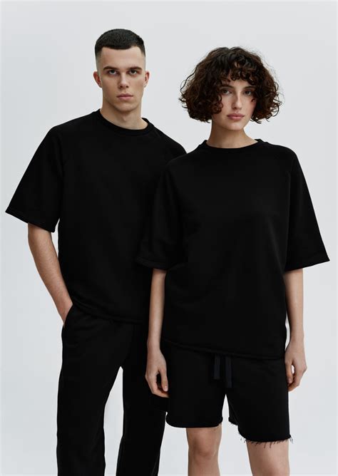 Футболка тринитка Unisex чорна