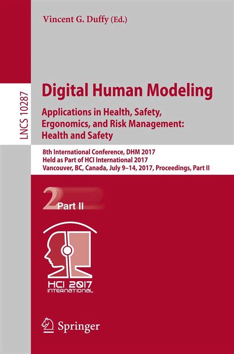 lecture notes in computer science 10287 digital human modeling