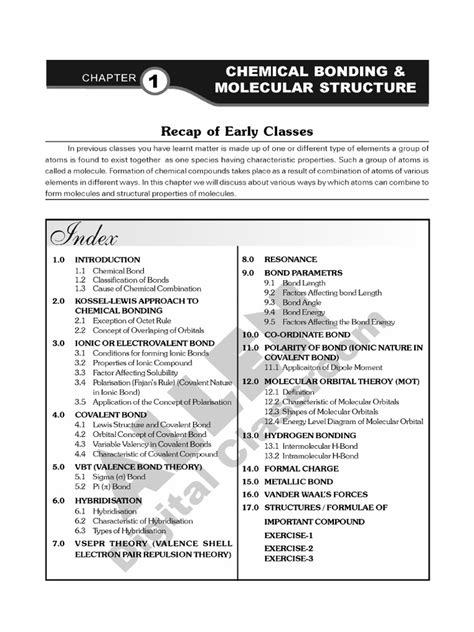 Chemical Bonding Theory 1 Pdf