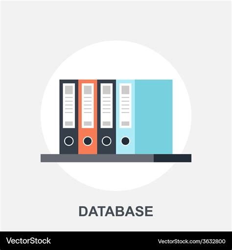 Database Royalty Free Vector Image Vectorstock
