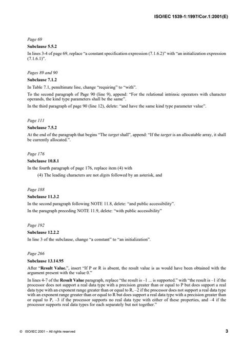 ISO IEC 1539 1 1997 Cor 1 2001 Information Technology Programming Languages Fortran Part 1