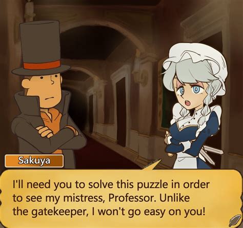 Izayoi Sakuya And Hershel Layton Touhou And 1 More Drawn By