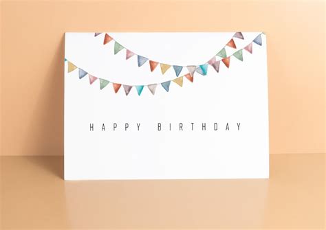 Happy Birthday Geburtstagskarte Grußkarte Postkarte Glückwunschkarte Herzlichen Glückwunsch