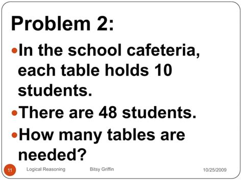 Problem Solving Logical Reasoning Ppt