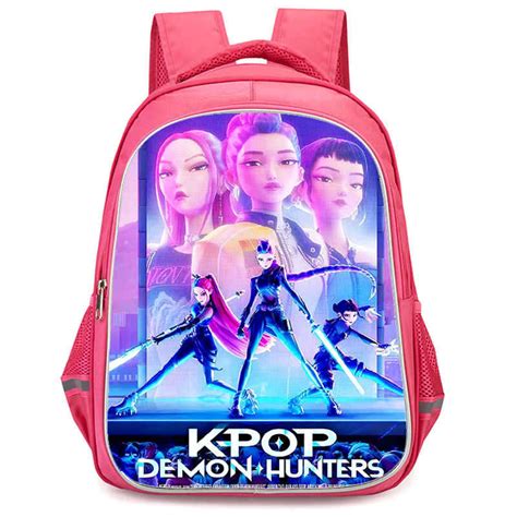 Kpop Demon Hunters Backpacks Teenager School Travel Lightweight Backpa