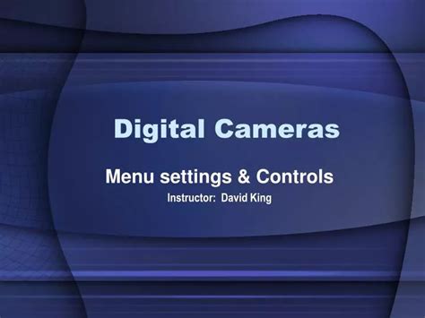 PPT Digital Cameras PowerPoint Presentation Free Download ID