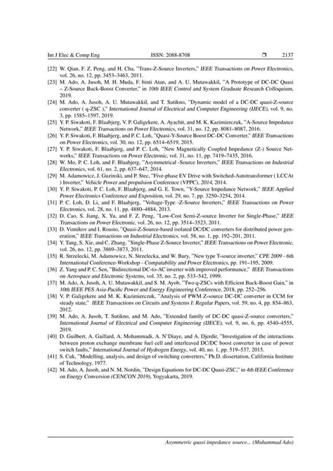Asymmetric Quasi Impedance Source Buck Boost Converter Pdf