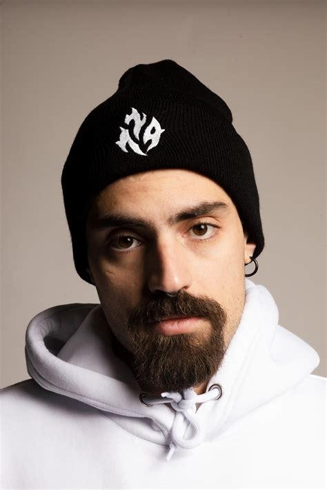 Flame Beanie Black 729 Merch