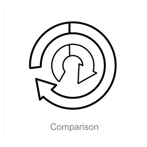 Premium Vector Comparison And Diagram Icon Concept