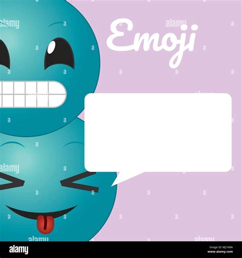 Cute Dibujos Animados Emojis Imagen Vector De Stock Alamy