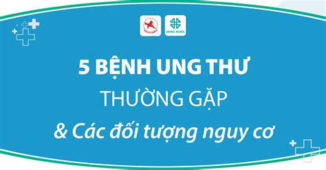 5 bệnh ung thư thường gặp các đối tượng nguy cơ Hong Hung Hospital