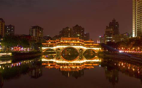 成都九远桥成都的桥大山谷图库