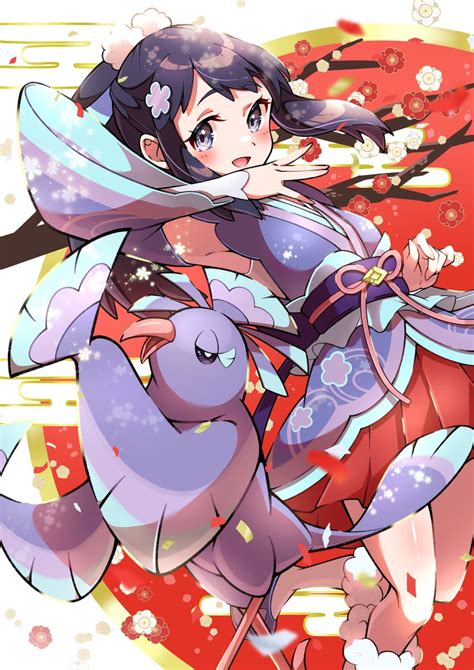 Dawn Oricorio Oricorio And Dawn Pokemon And 1 More Drawn By Pon