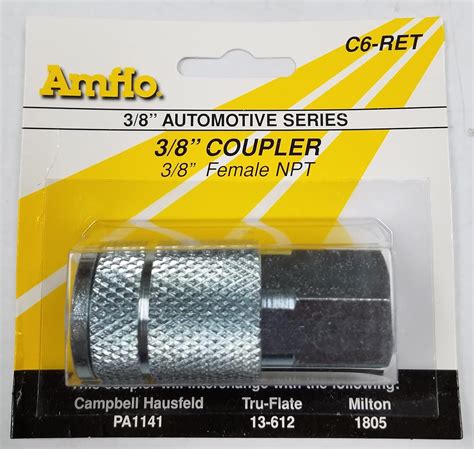 Amflo C6 Ret Coupler 38 Tf 38 Fnpt Steel Amazonca Industrial