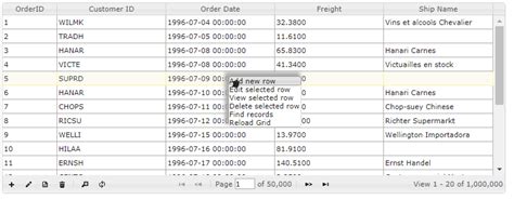 Convert From Jqgrid To Free Jqgrid Now No Context Menu Stack Overflow