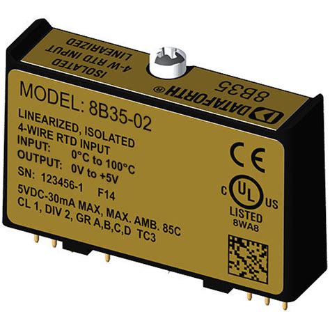 Input Signal Conditioning Module 8b35 02 Dataforth Corporation
