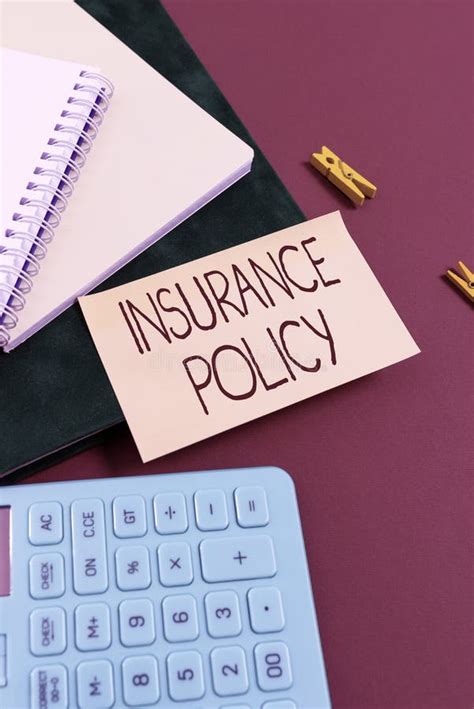 Hand Writing Sign Insurance Policy Concept Meaning Cost Of Debt That