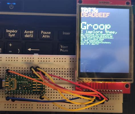 White Screen On My ILI LCD TFT Screen Page Displays Arduino Forum