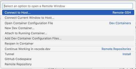 Development Container Installation Instructions CMU 17 313