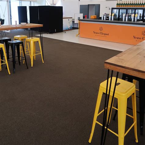 Tolix Stool 75cm Yellow Hire For Weddings And Events Hampton Event Hire