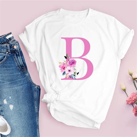 Letter B Png File For Sublimation Floral Initial B Png For Etsy