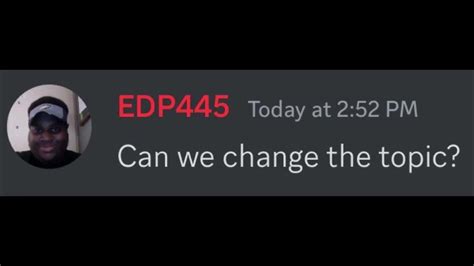 When Edp445 Finally Apologizes Youtube