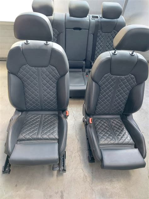 FOTELE AUDI Q5 80A S LINE KOMPLET BOCZKI TUNEL za 8900 zł z Leszno
