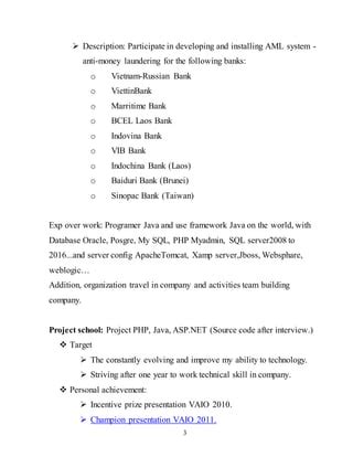 Cv Nguyen Duy Binh PDF