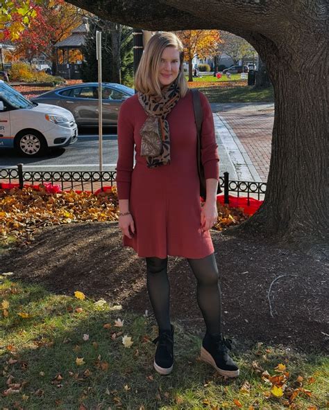Sweater Dress With Tights Pairings You Need Now