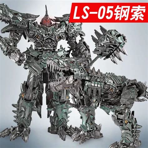 黑曼巴LS05钢索变形玩具LS06坦克威震模型天恐龙机器人金刚合金版 虎窝淘