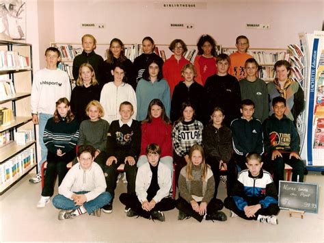 Photo De Classe 5eme E De 1998 Collège Notre Dame Du Pont Copains D