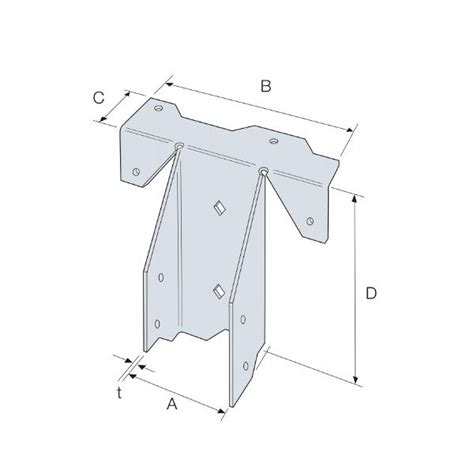 Simpson Strong Tie Connectors Dome Simpson Strong Tie Gt6z 16 Gauge